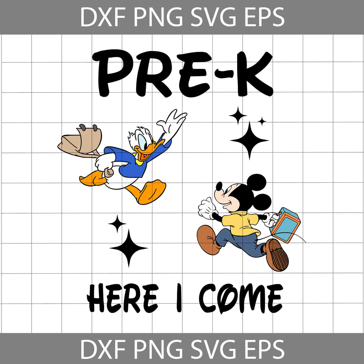 Pre K Here I Come Svg, Back To School Svg, Cricut File, Clipart, Svg ...