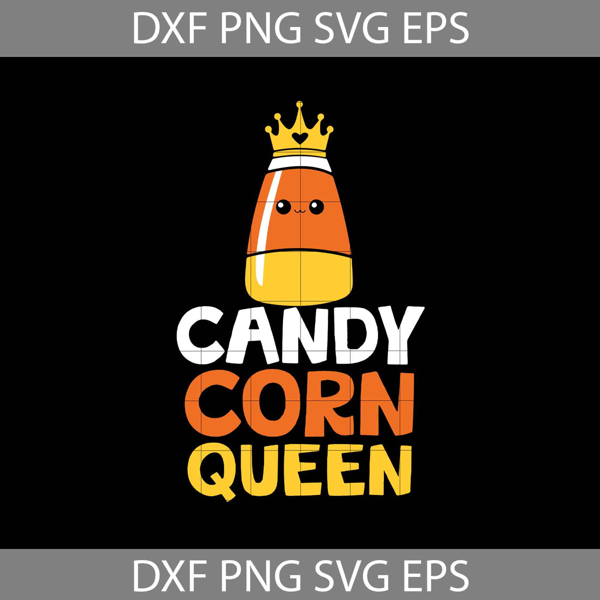 Candy Corn Queen Crown Cute Svg, Halloween svg, Halloween Gift Svg ...