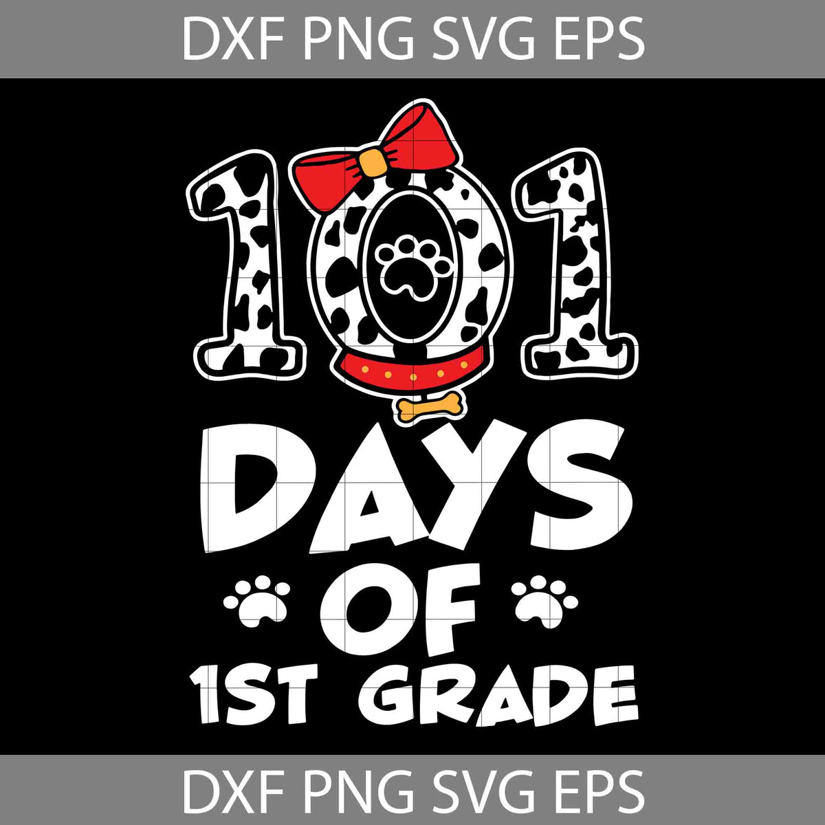 101 Days of 1st Grade Svg, 101 Days of School Svg, Back To School Svg ...