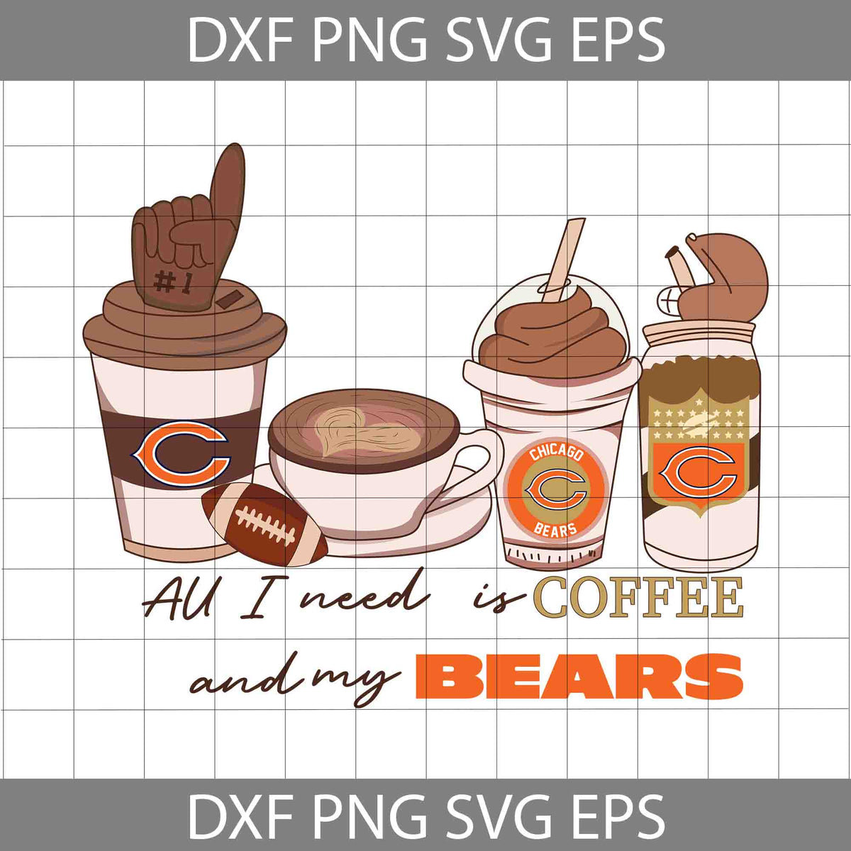 Football Svg, Cartoon Svg, Cricut File, Clipart, Svg, Png, Eps, Dxf ...
