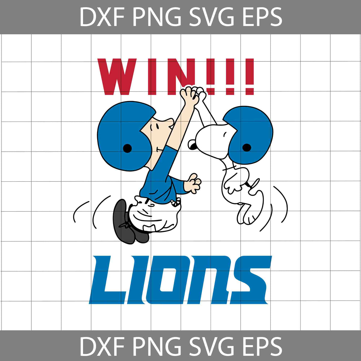 Win Svg, Football Svg, Cartoon Svg, Cricut File, Clipart, Svg, Png, Eps ...