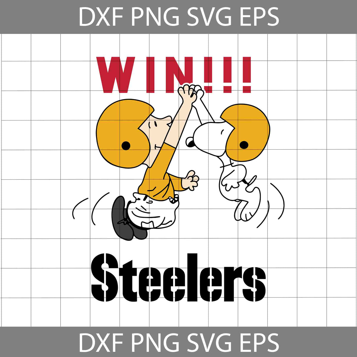 Win Svg, Football Svg, Cartoon Svg, Cricut File, Clipart, Svg, Png, Eps ...