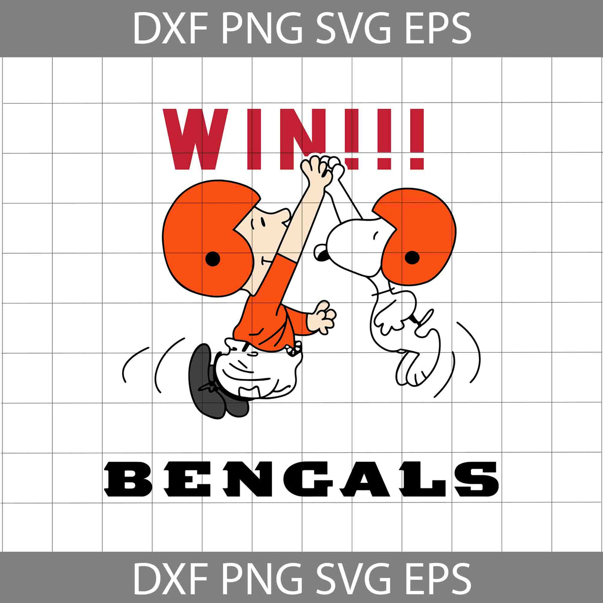 Win Svg, Football Svg, Cartoon Svg, Cricut File, Clipart, Svg, Png, Eps ...