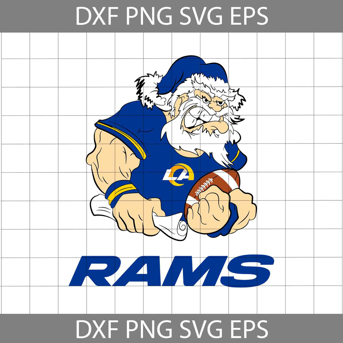 Santa Claus Angry Svg, Football Svg, Christmas Svg, Cartoon Svg, Cricut ...