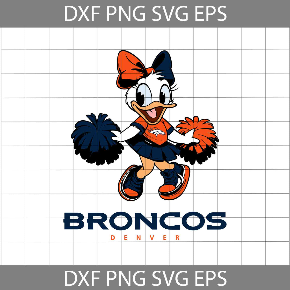Duck Cheerleader Svg, Football Svg, Cartoon Svg, Cricut File, Clipart ...