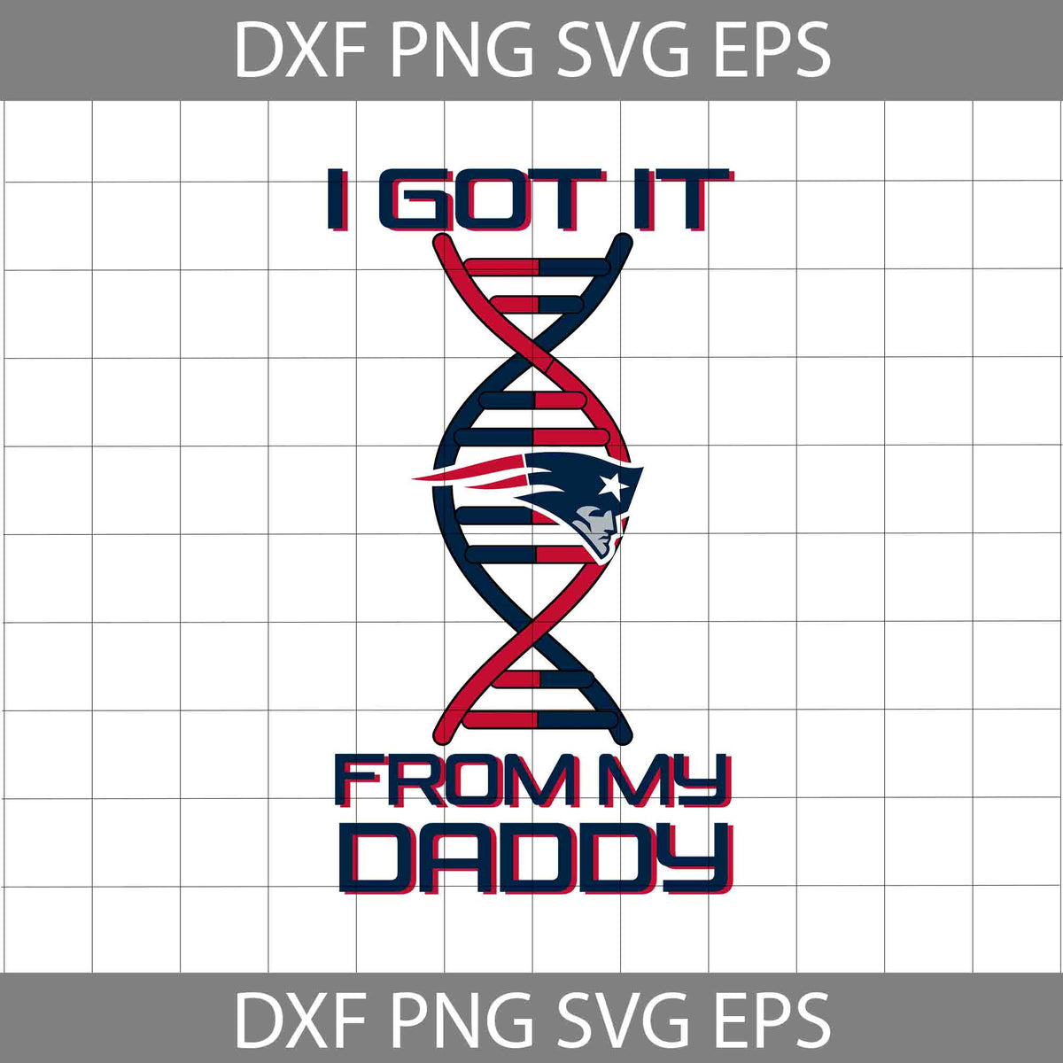 I Got it From My Daddy Svg, Father's Day Svg, Football Svg, Cartoon Svg ...