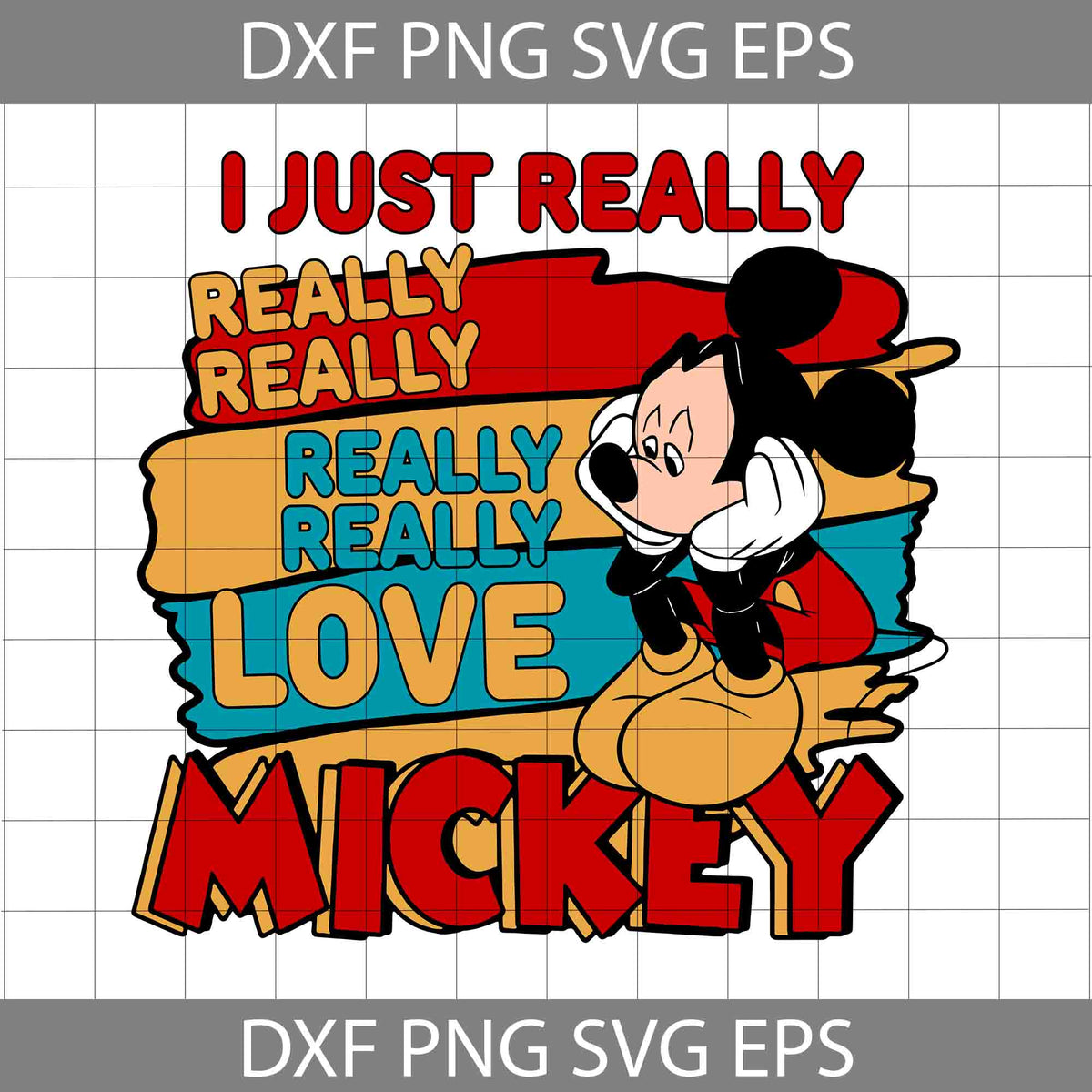 I Just Really Really Love Mouse Svg, Mouse Lover Svg, Mouse Svg ...