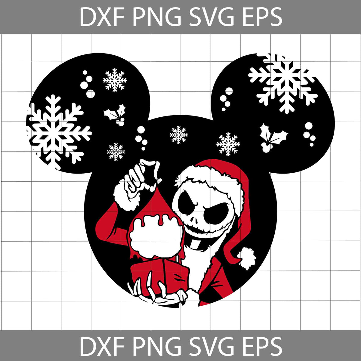 Mouse Head Christmas Svg, anta Claus Christmas Svg, Merry Christmas Svg ...