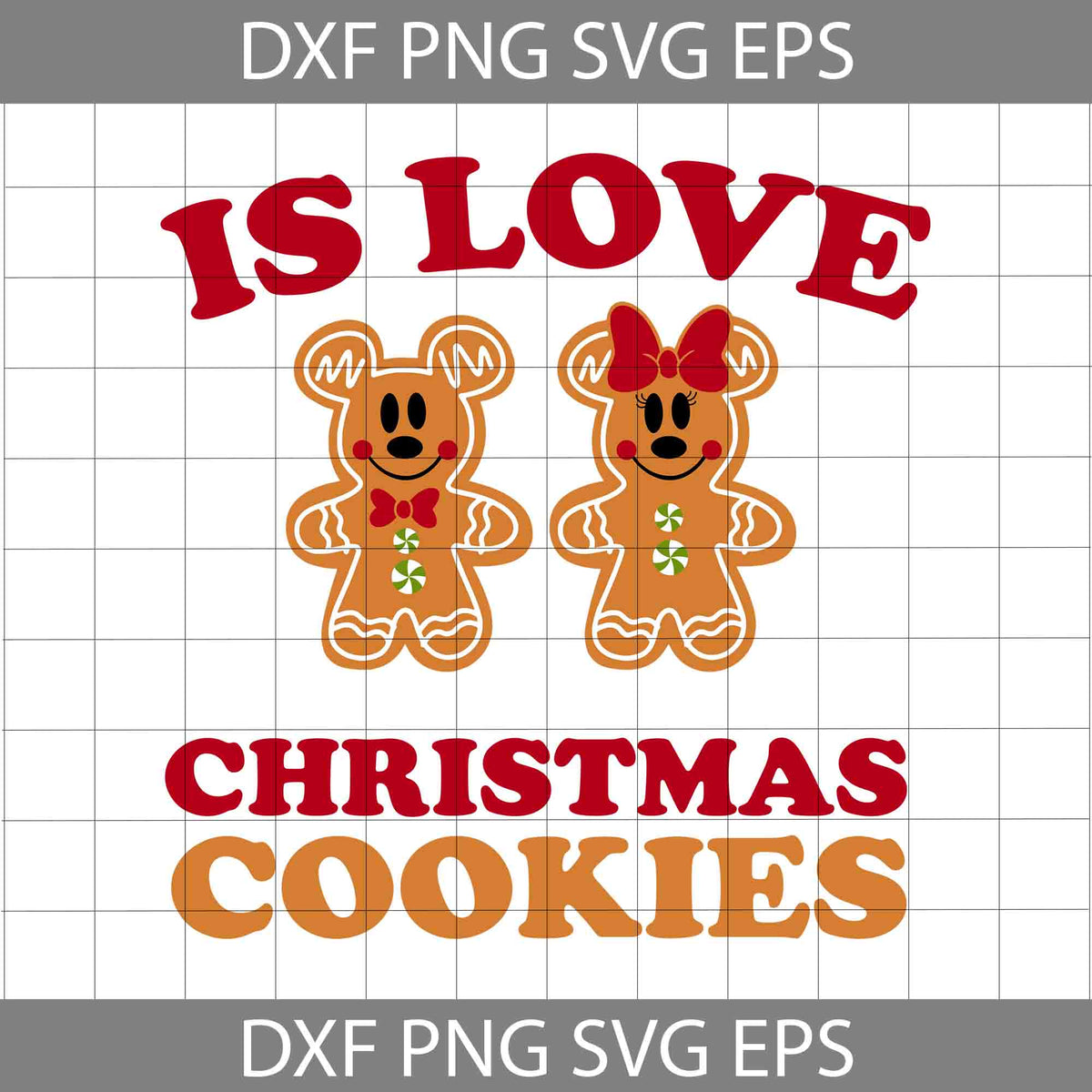 Mouse Svg, Cookies Christmas Svg, Merry Christmas Svg, Cartoon Svg ...