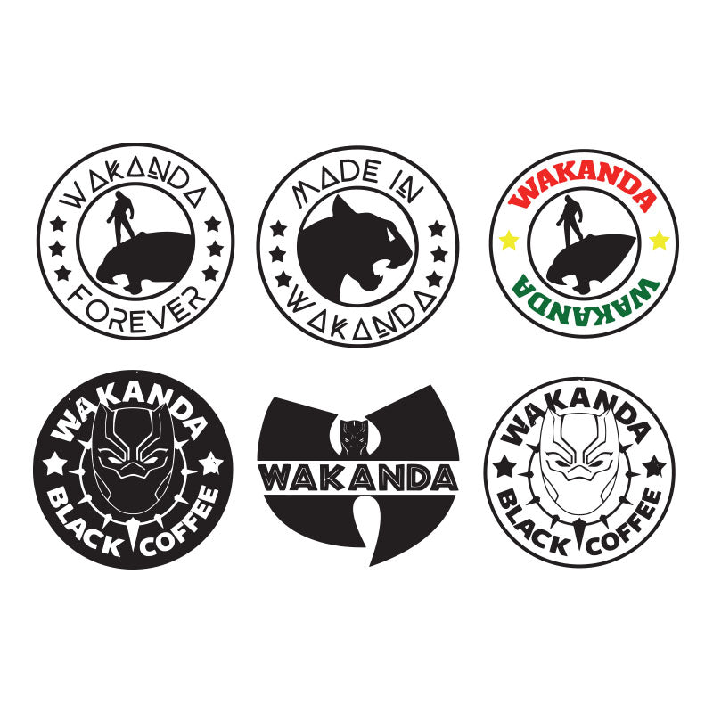 Wakawaka Svg, Black Panther Svg, TV Svg, Cricut File, Clipart, Bundle ...