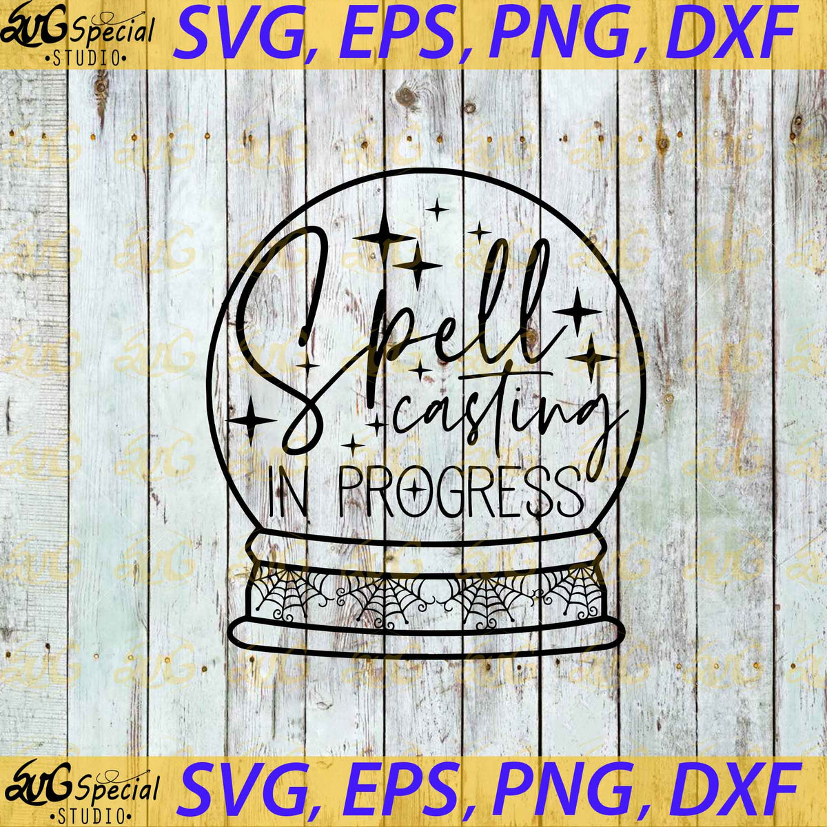 Crystal Ball Svg, Magic Ball Svg, Witch Svg, Cricut File, Svg ...