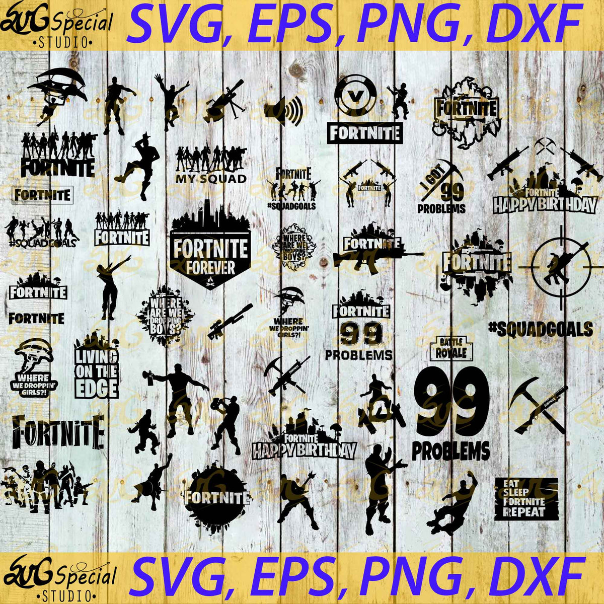 Fortnite Svg, Game Svg, Gamer Svg, Cricut File, Clip Art, Love Fortnite ...