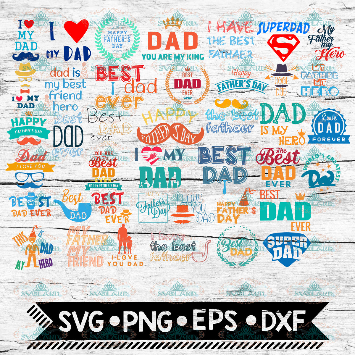Mega Bundle 40 svg, Dad svg, Father's Day, Funny Dad Shirt Designs ...