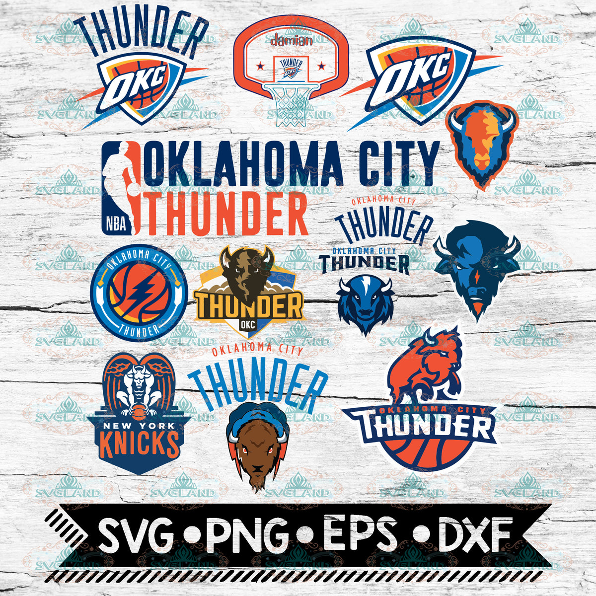 Oklahoma City Thunder, Oklahoma City Thunder svg, Oklahoma City Thunder ...