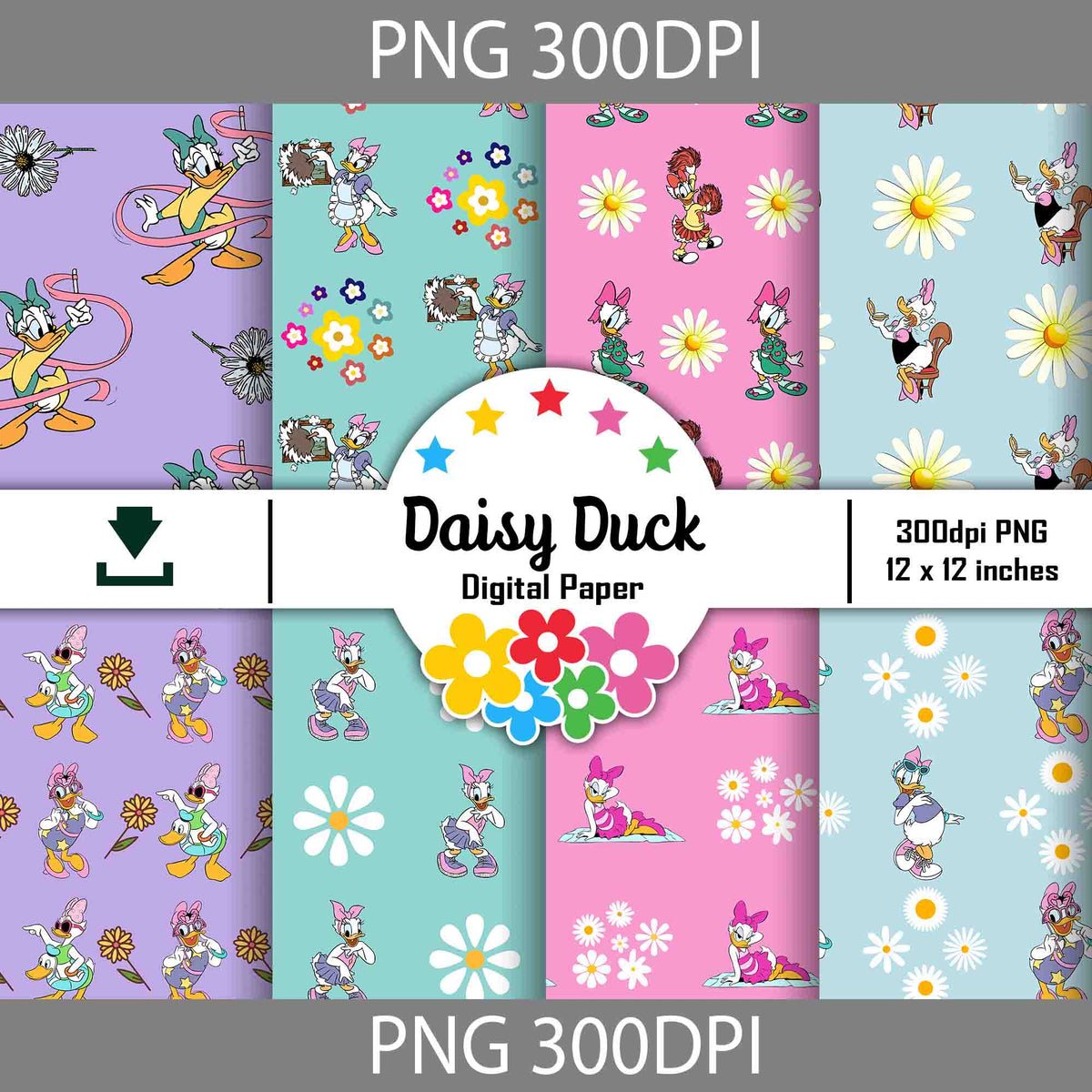 Duck Paper, Wallpaper, Background, Duck Pattern, 12*12inches -300dpi ...