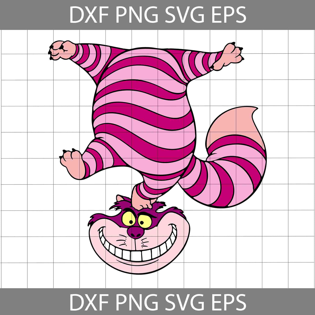 Cherish Cat Funny Cute Svg, Cheshire Cat Svg, Cartoon Svg, Cricut File ...