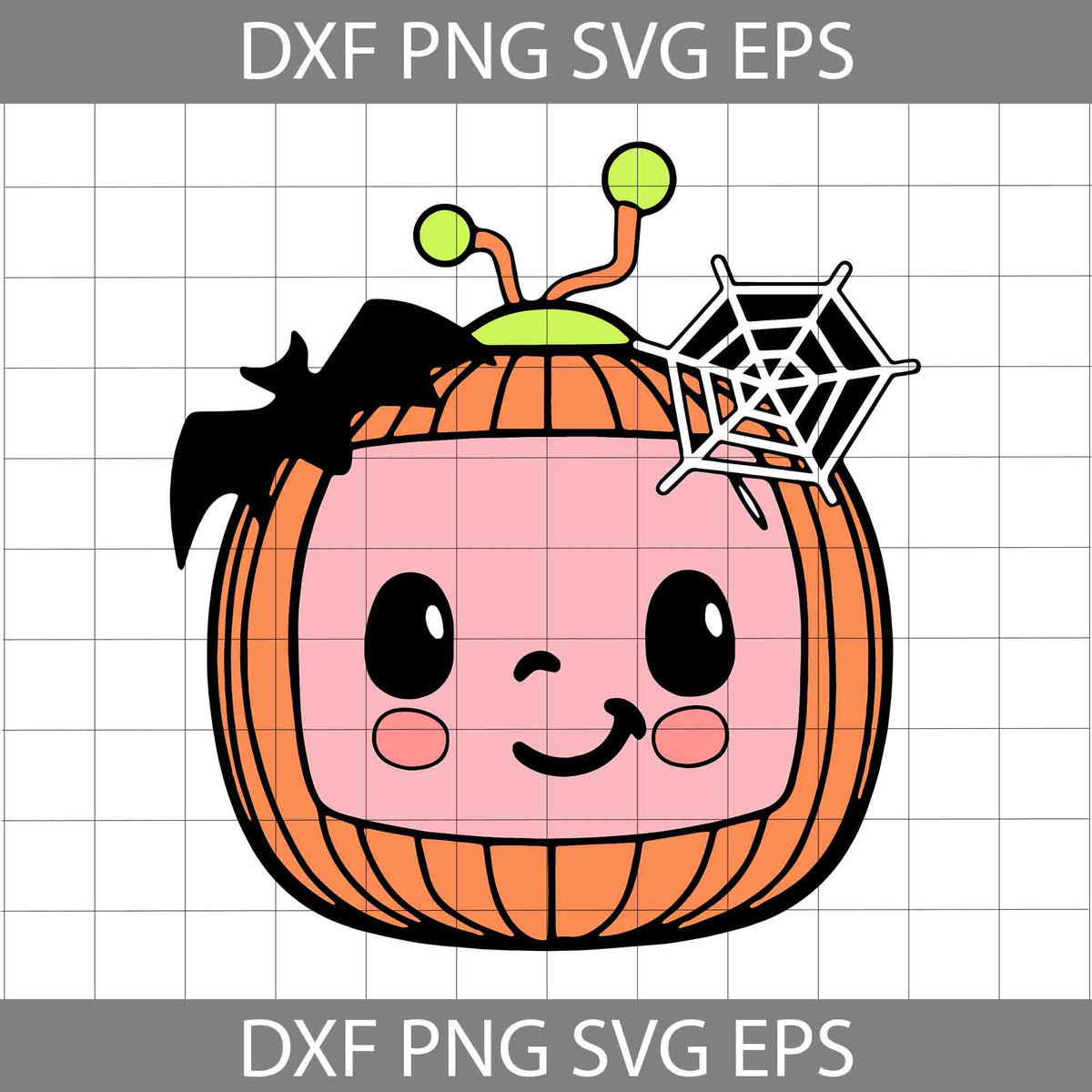Cocomelon Halloween SVG, Halloween Svg, Cricut File, Clipart, Svg, Png ...