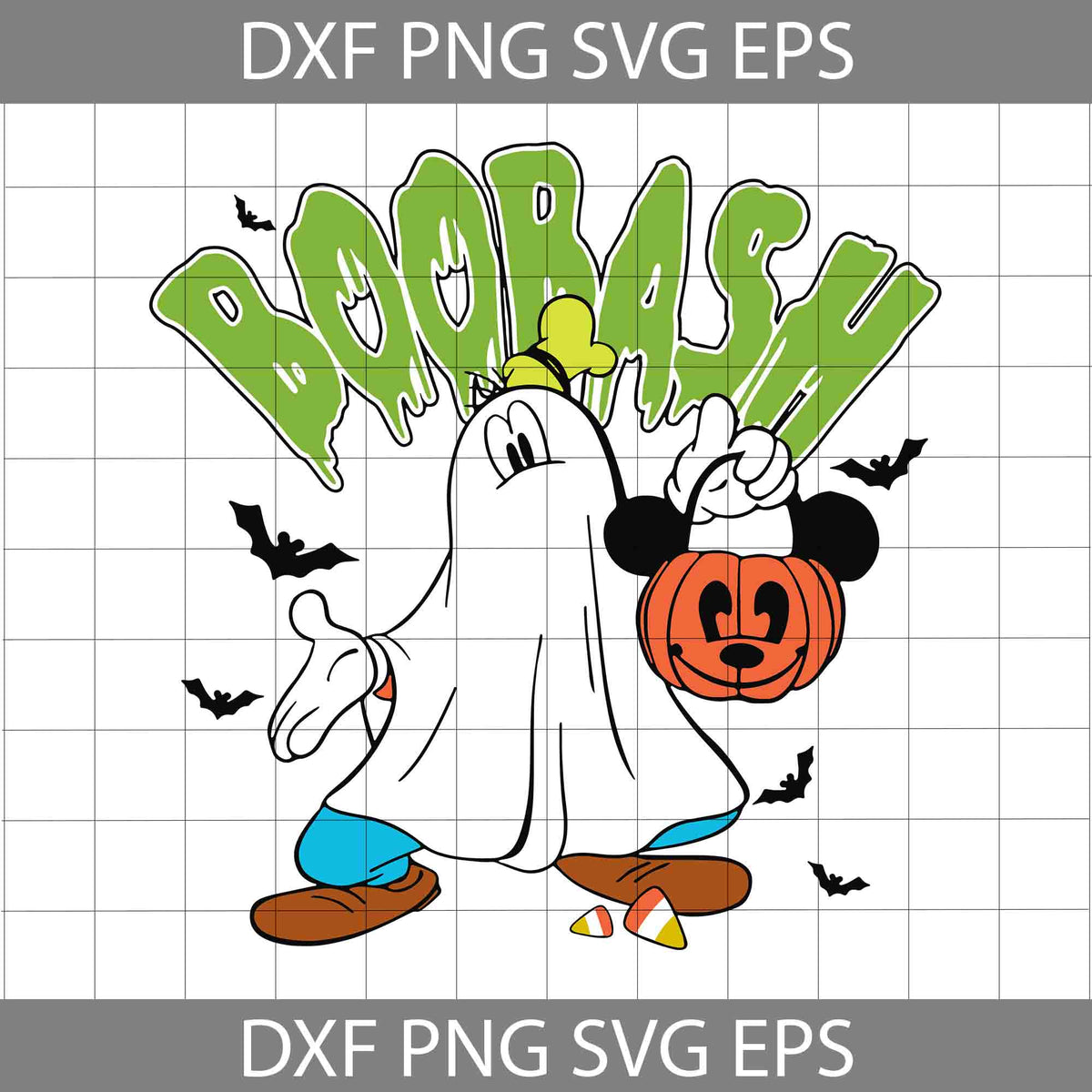 Goofy Boo Bash Svg, Halloween Svg, Cricut File, Clipart, Svg, Png, Eps ...