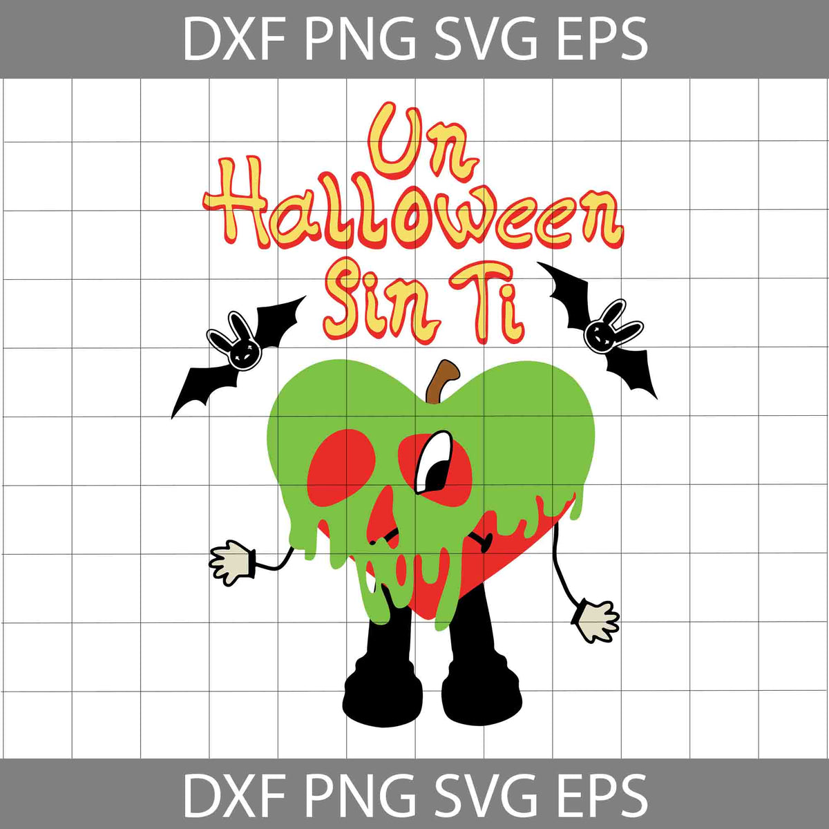 Un Halloween Sin Ti Svg, Halloween Svg, Cricut File, Clipart, Svg, Png ...