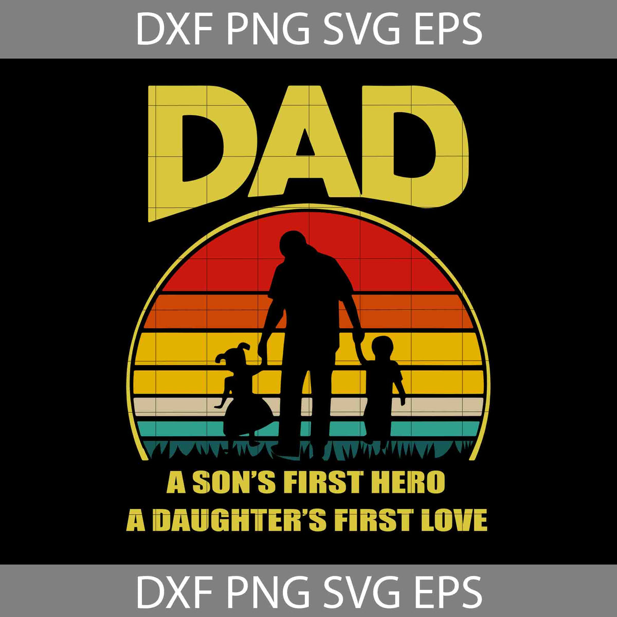 Son’s First Hero Svg, Free Hug Svg, Happy Father’s Day Svg, Dad Svg ...
