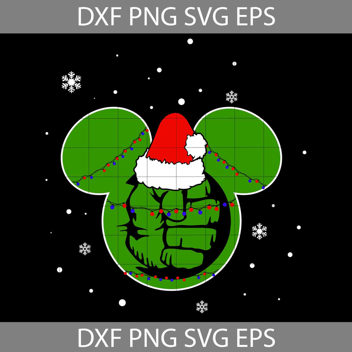 Cute Hulk Head Svg, Merry Christmas Svg, Christmas Svg, Cricut File ...