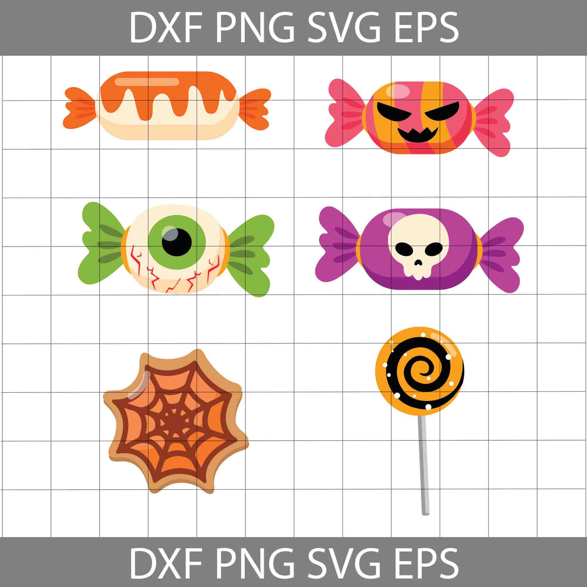 Halloween Candy Svg, Halloween Trick Or Treat Svg, Halloween Svg ...