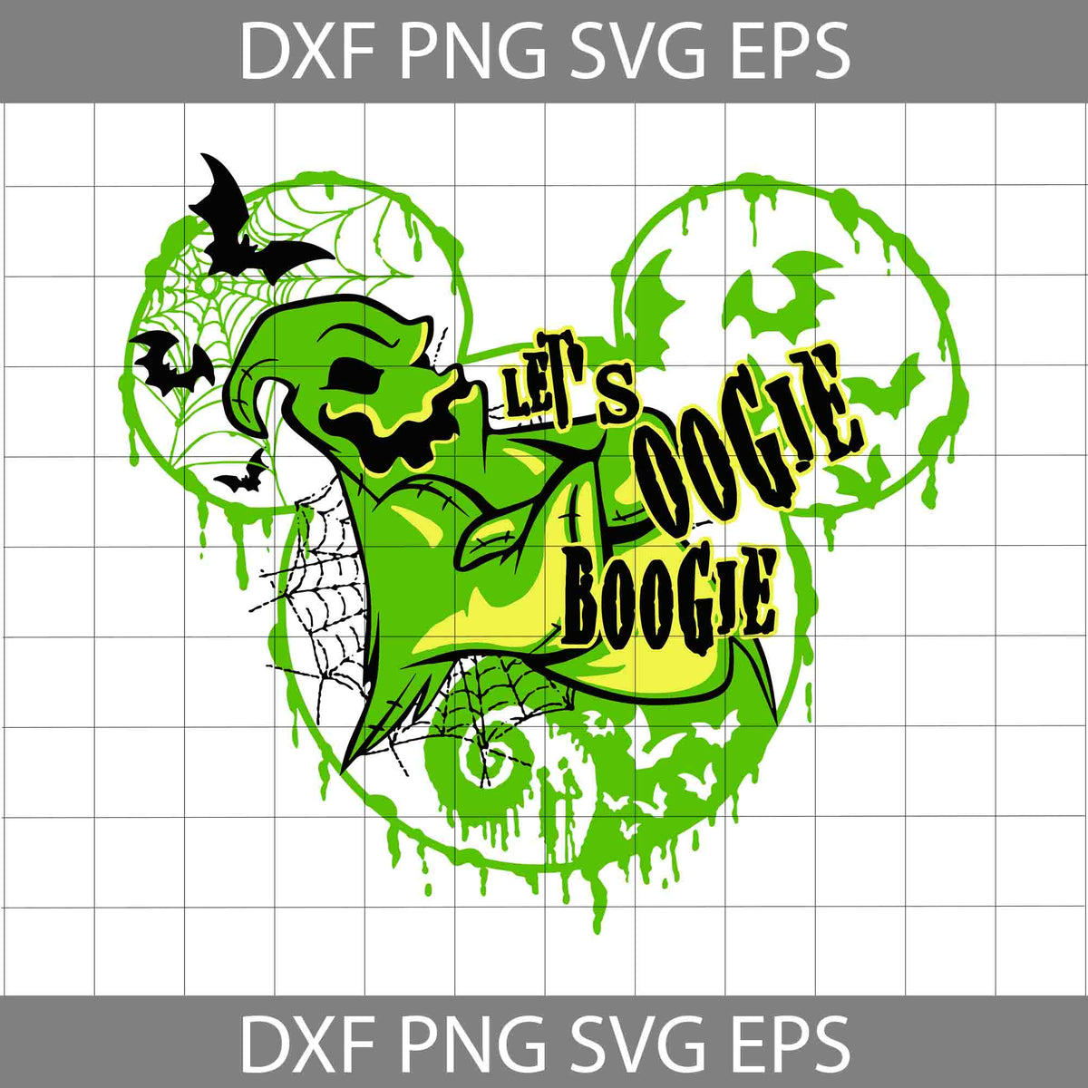 Oogie Boogie Svg, Mickey Head svg, The Nightmare Before Christmas Svg ...