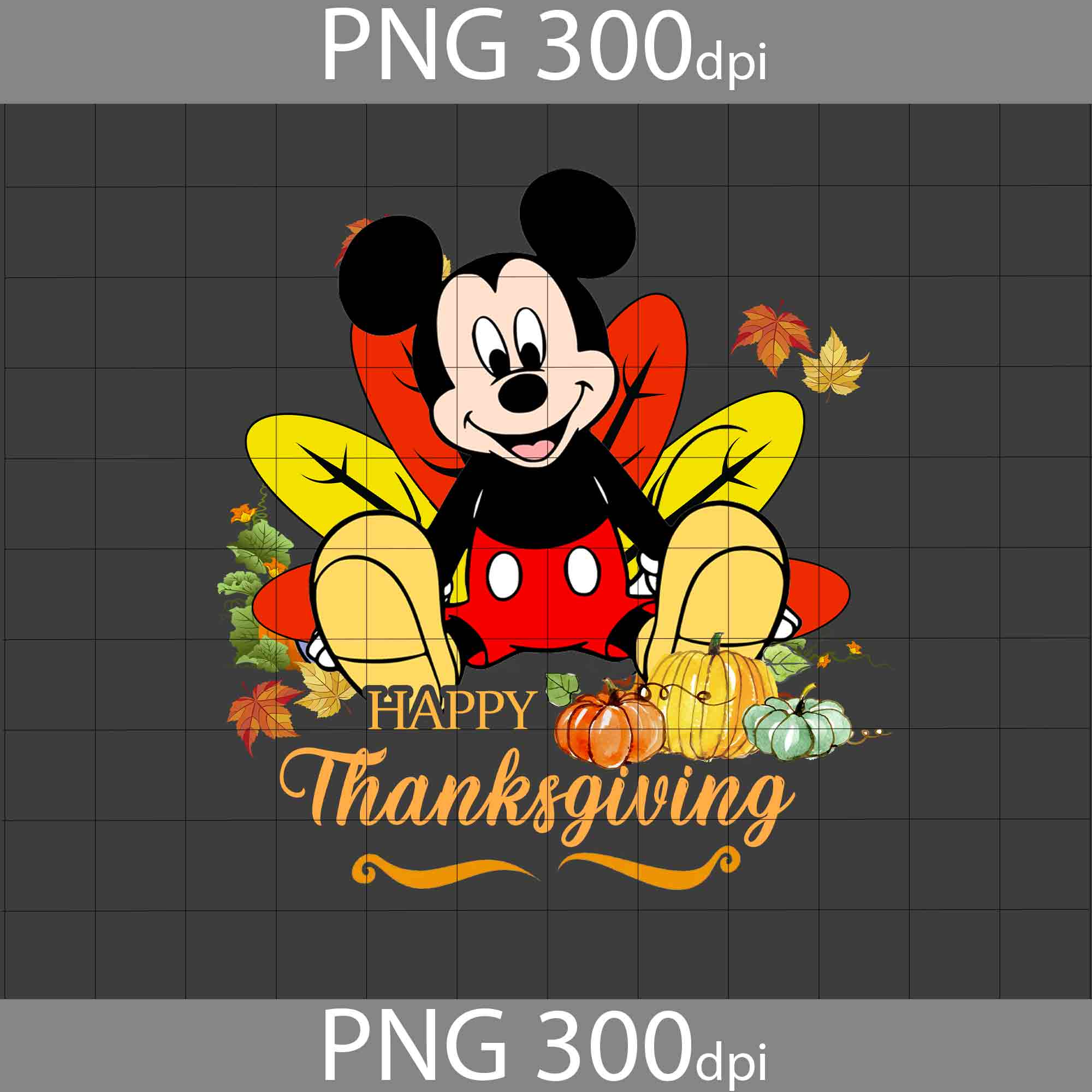 Mickey Mouse Thanksgiving Wallpaper