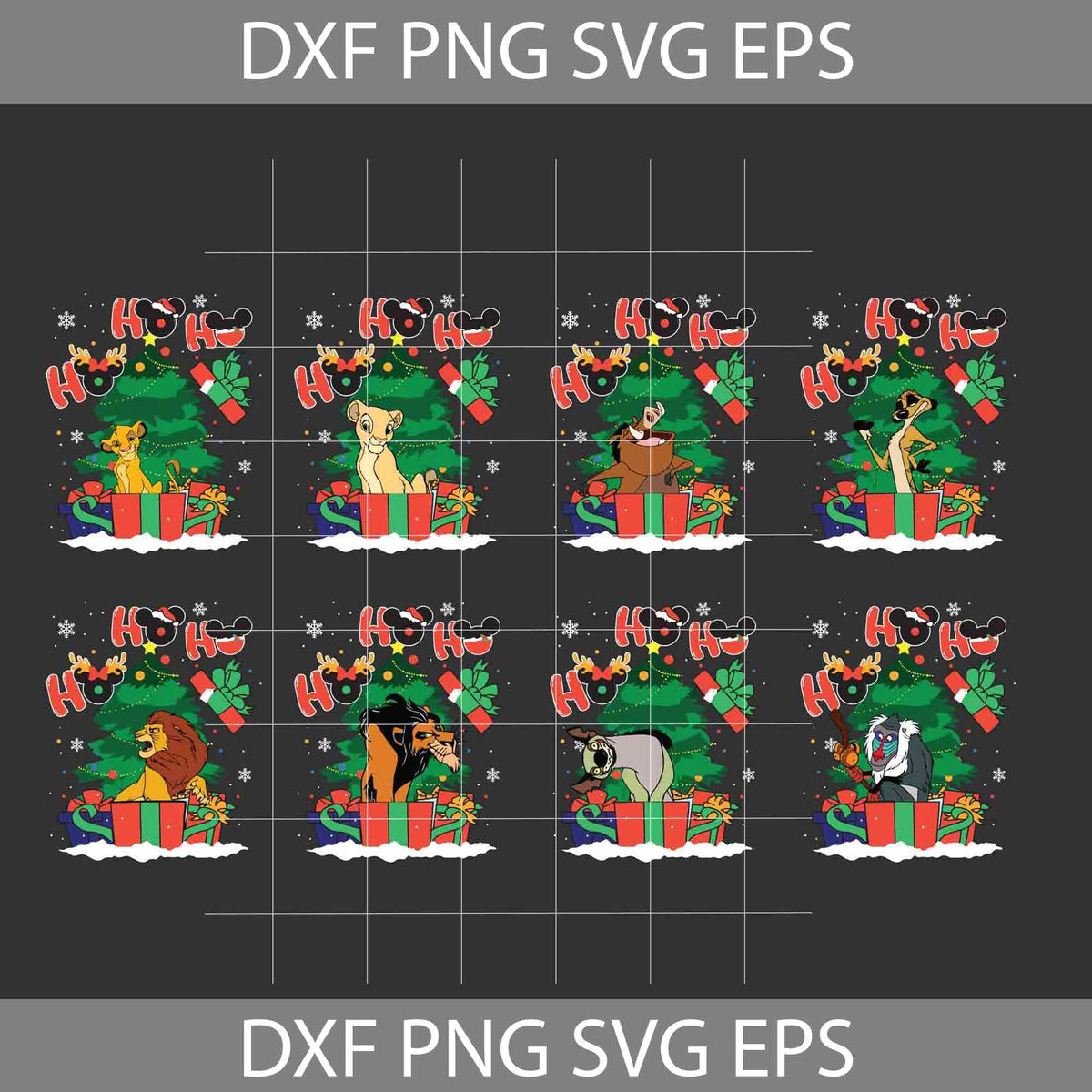 Hohoho Svg, Simba Svg, Nala Svg, Mufasa Svg, Rafiki Svg, Zazu Svg, Scar ...