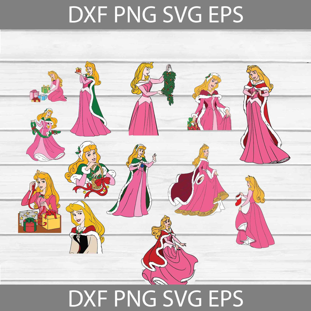 Aurora Svg, Sleeping Beauty Svg, Bundle, Christmas Svg, Gift Svg ...