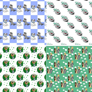 Princess Seamless Pattern, Digital Papers, Scrapbook Papers, Pattern ...