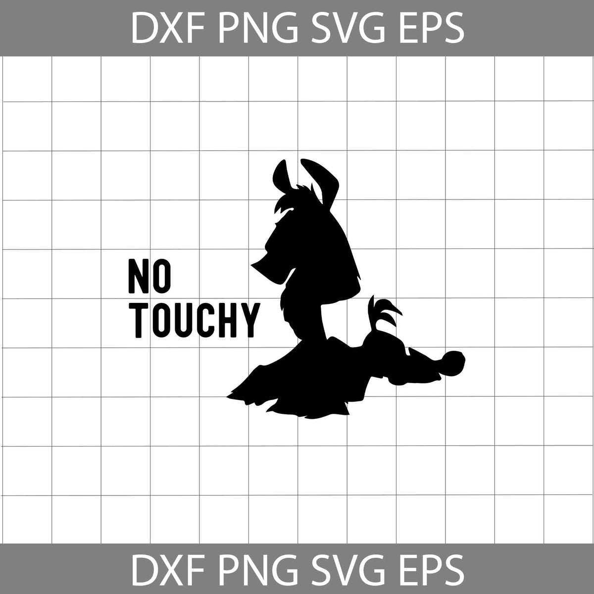 No Touchy SVG, The Emperor’s New Groove svg, Kuzco Svg, Cartoon Svg ...