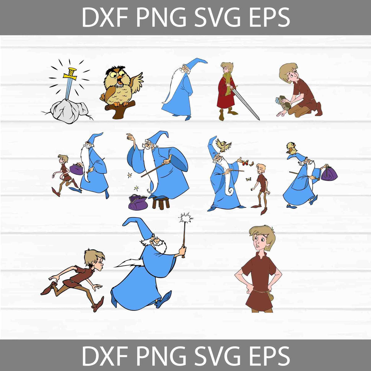 The Sword in the Stone Svg, Arthur Svg, Bundle, Cartoon Svg, cricut ...