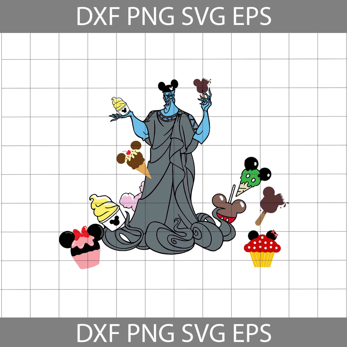 Hades Snacks Mickey Mouse Ears Svg, Snacks Svg, Hades Vacay Mode Svg ...
