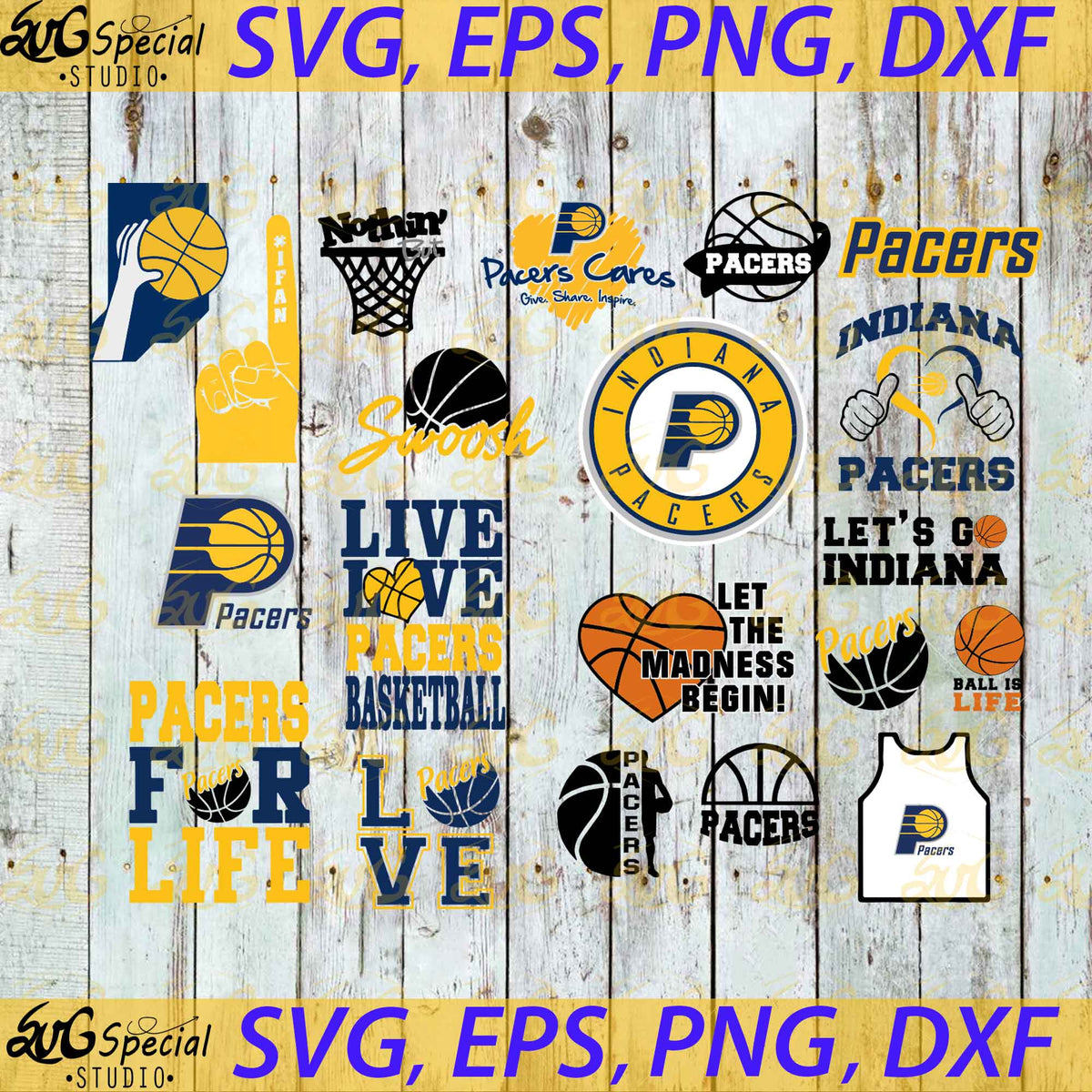 Indiana Pacers Svg, Indiana Pacers, Indiana Pacers Basketball ...