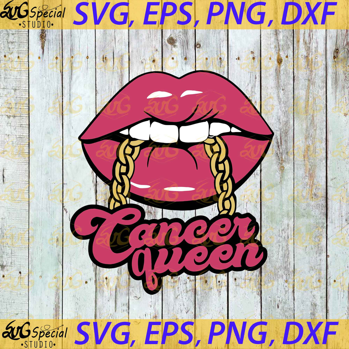 Cancer Queen Zodiac Lips Svg, Birthday Svg, Zodiac Svg, Cancer Svg ...