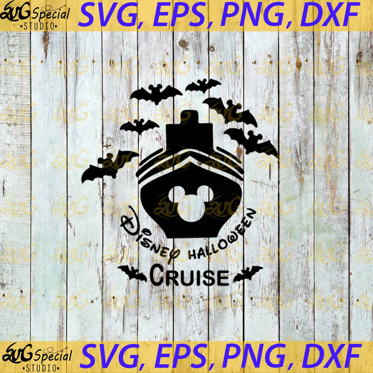 Halloween Cruise Svg, Cricut File, Clipart, Halloween Svg, Ship Svg ...