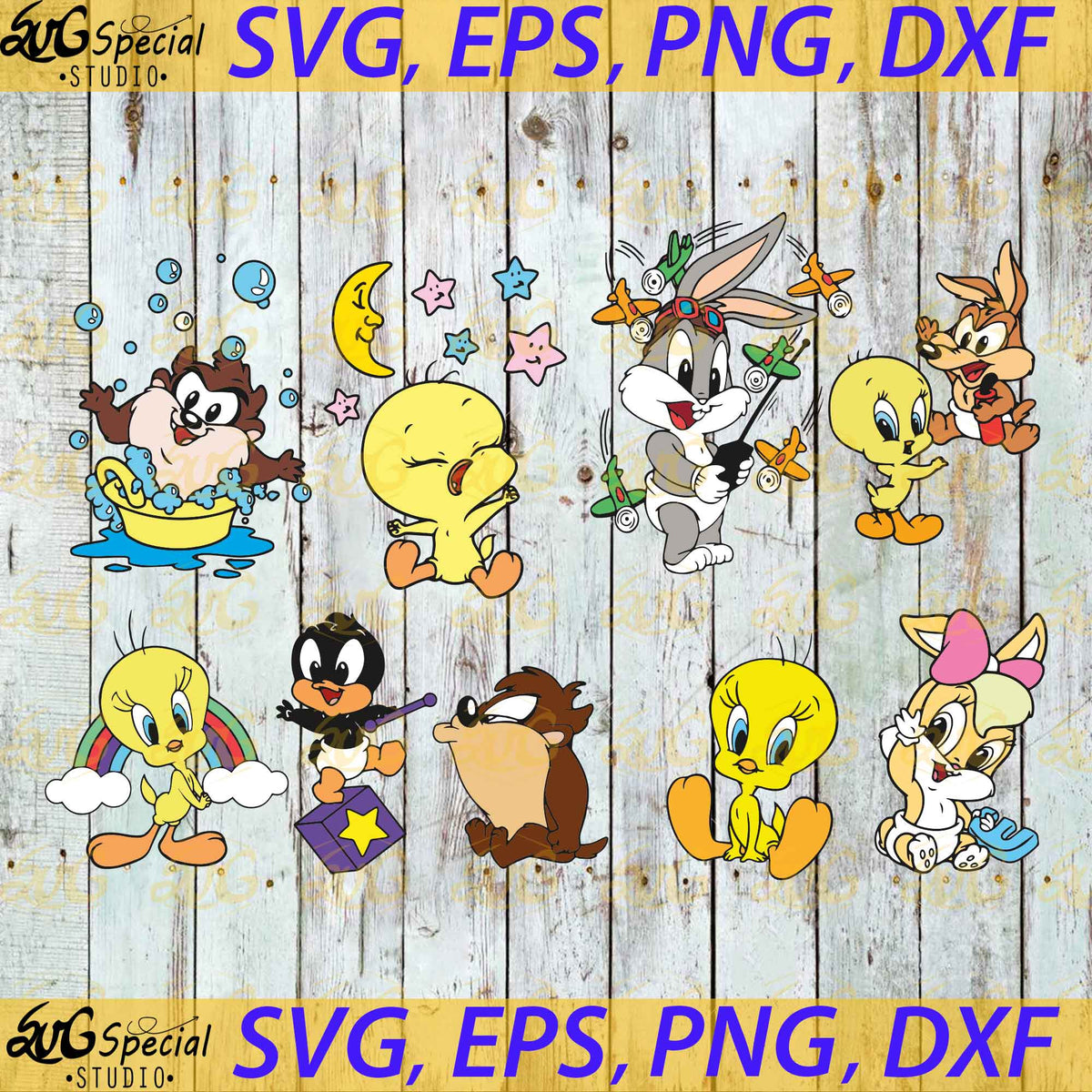 Baby Svg, Bundle, Cricut File, Cartoon Svg, Looney Toons | Svgspecial