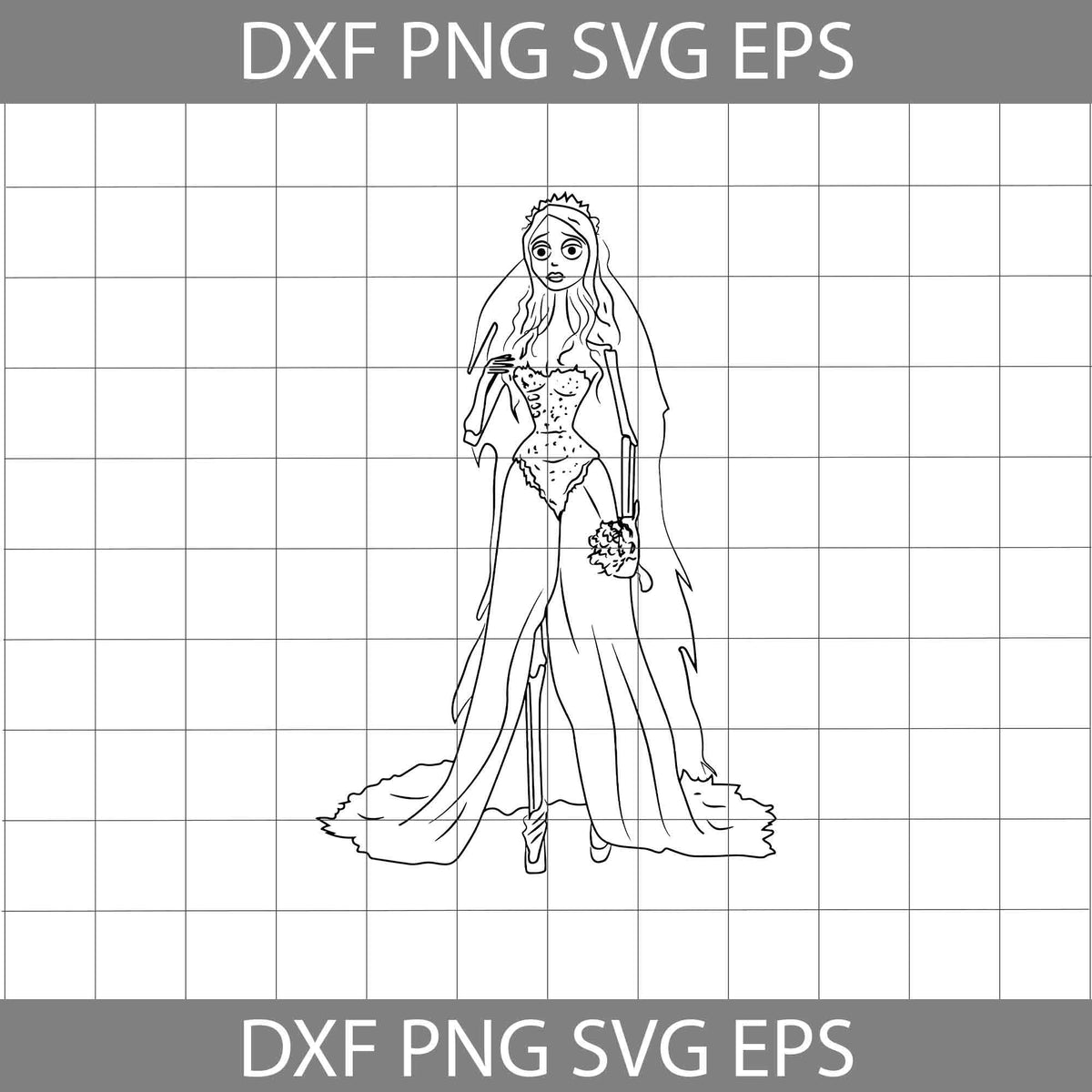 Ghost Girl Svg, Halloween Svg, cricut File, Clipart, Svg, Png, Eps, Dxf ...