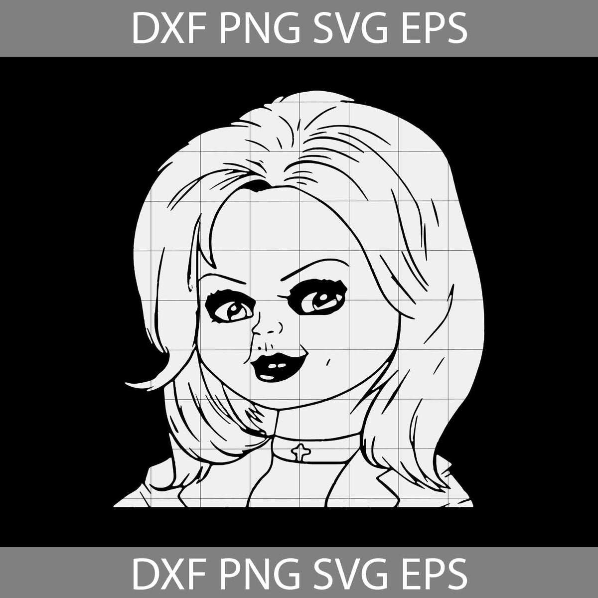Tiffany Svg, Bride of Chucky Svg, Horror Movie Svg, Halloween Svg ...