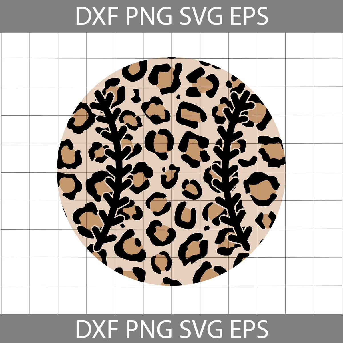 Leopard Print Baseball Svg, Softball Svg, Leopard Svg, Sport Svg ...