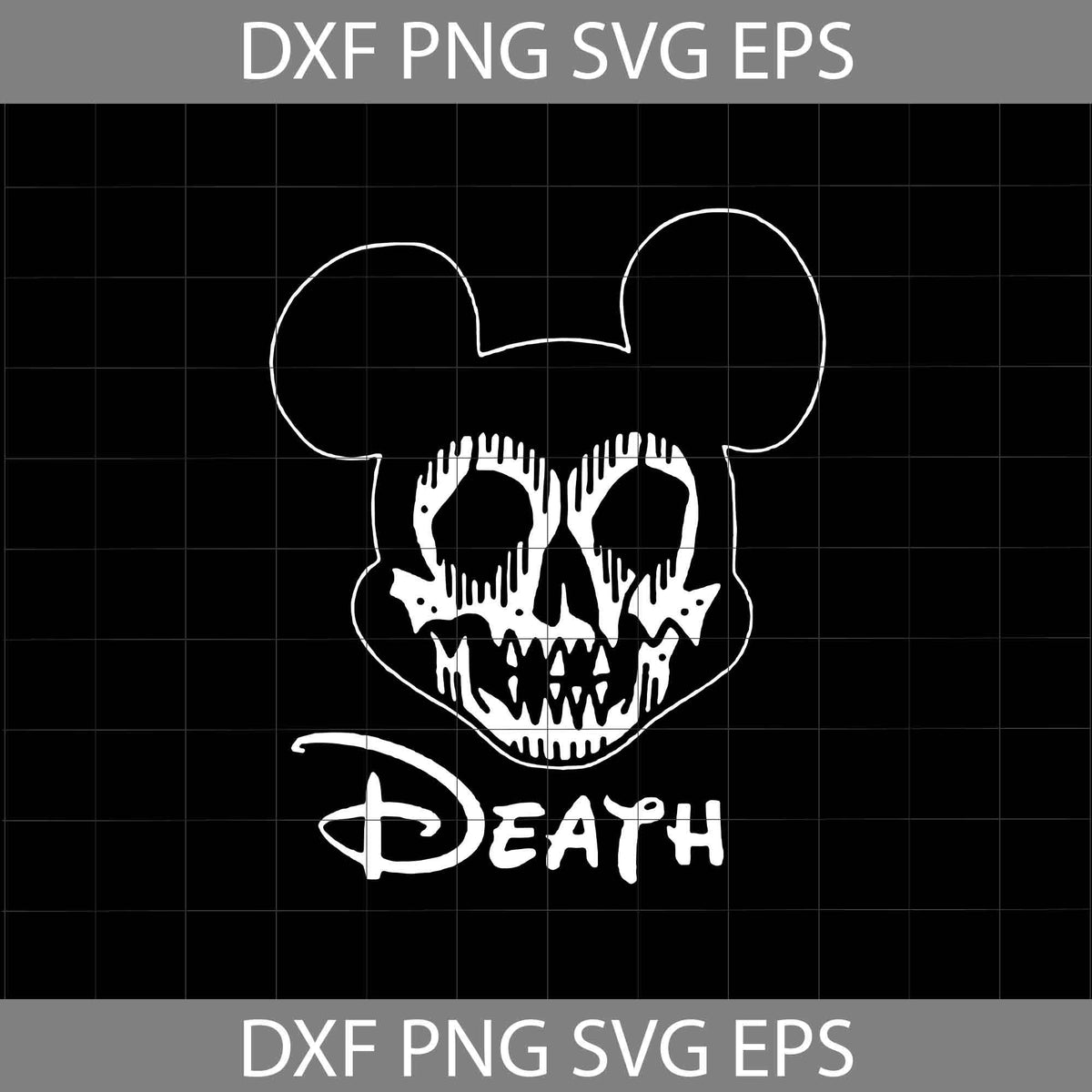 Death Svg, Mickey Halloween Svg, Halloween Svg, Halloween Gift svg ...