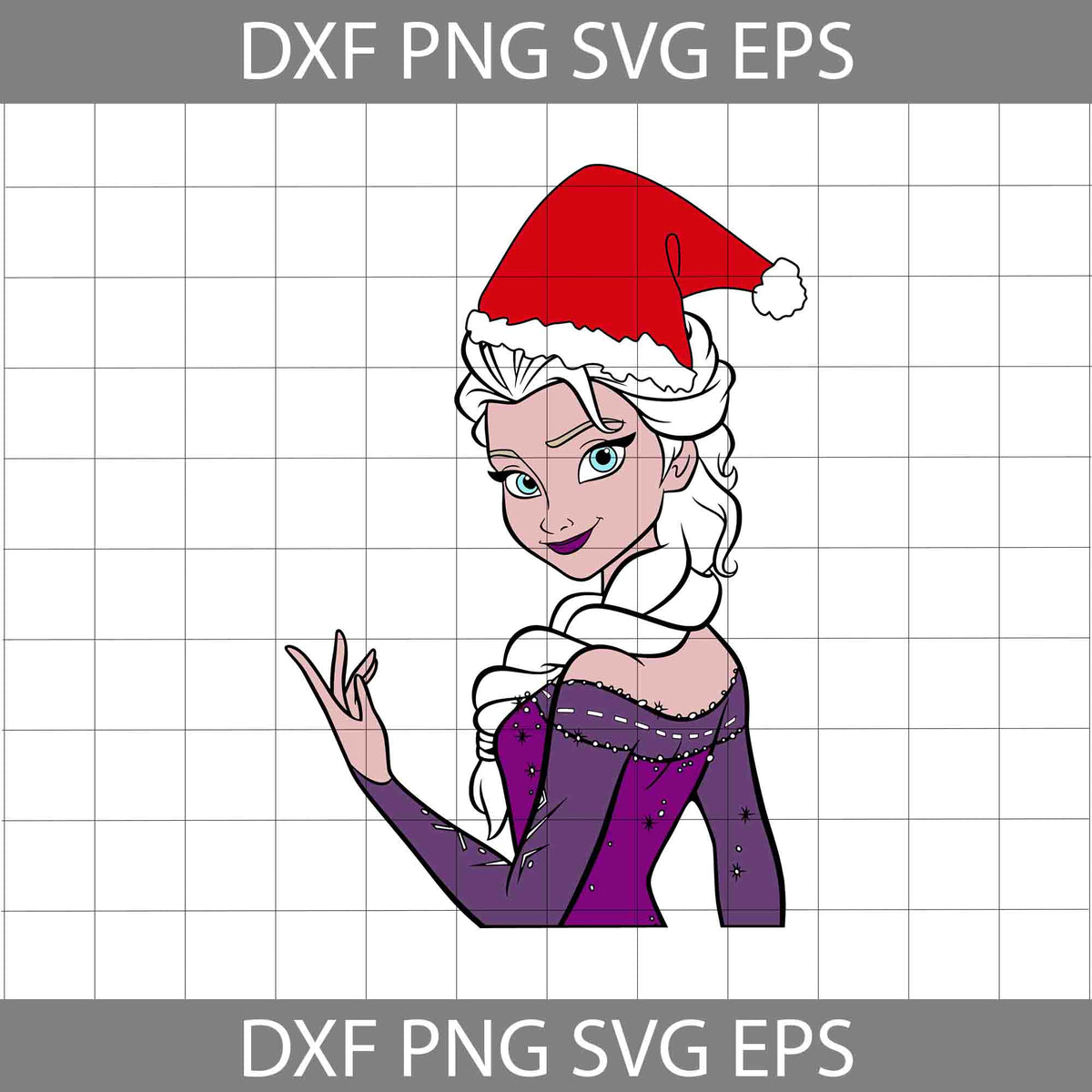 Elsa svg, Elsa christmas svg, Frozen Svg, Cartoon Svg, Christmas Svg ...