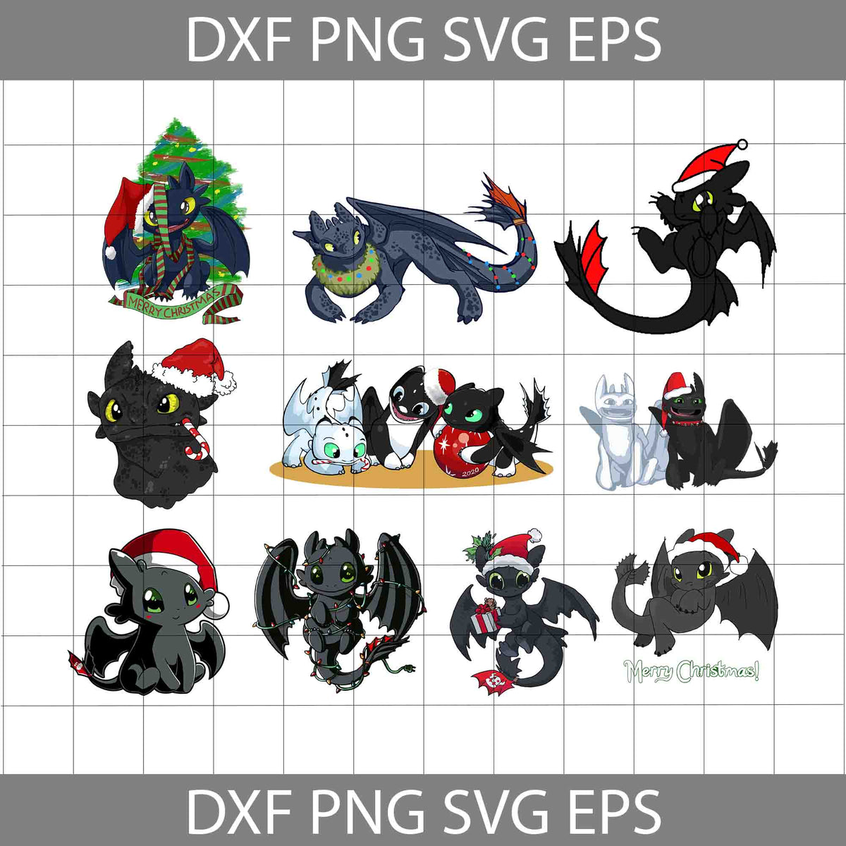 Toothless Svg, Cartoon svg, Bundle, Christmas Svg, Gift svg, Cricut ...