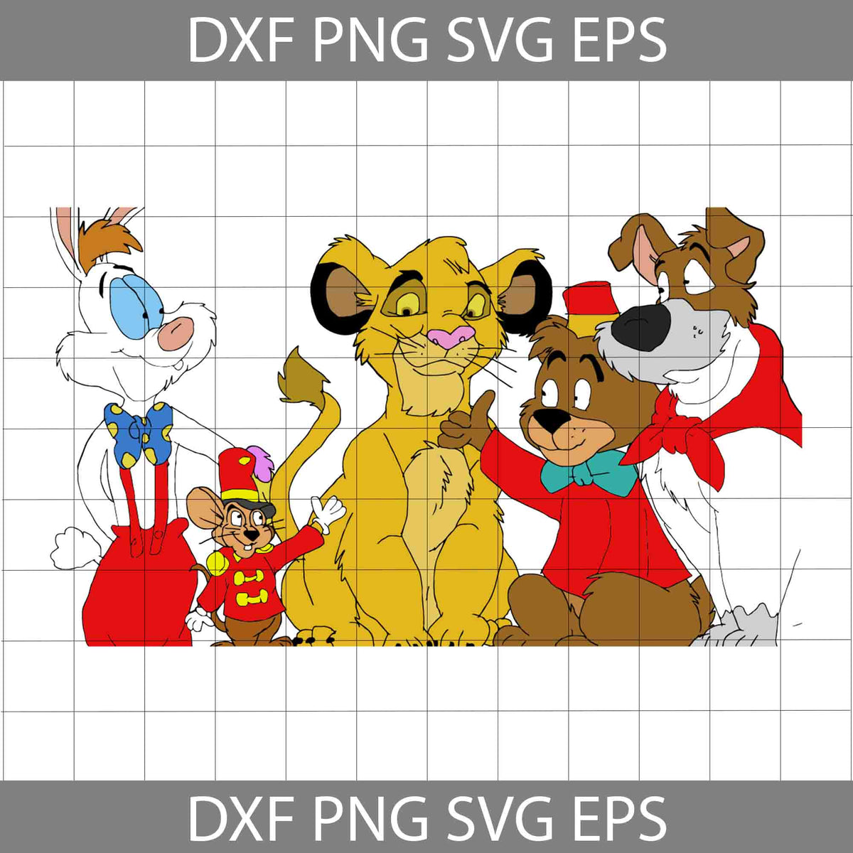 Simba And Friends Svg, The Lion King Svg, Cartoon Svg, Christmas Svg ...