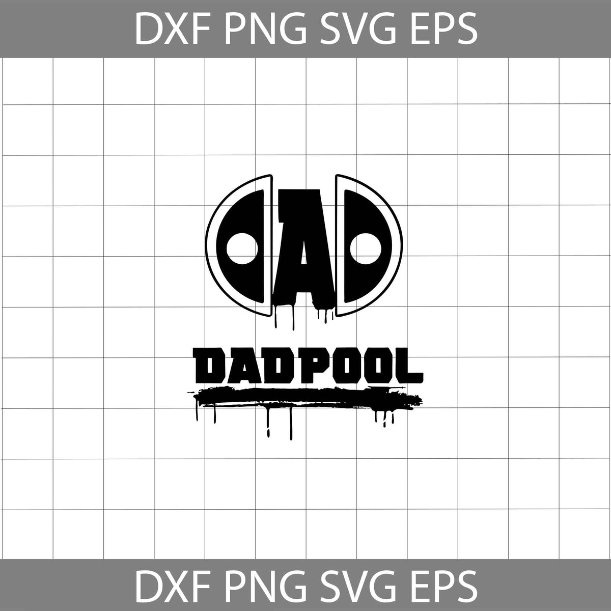Dadpool Svg, Father's day, funny dad svg, Deadpool dad svg, Superhero ...
