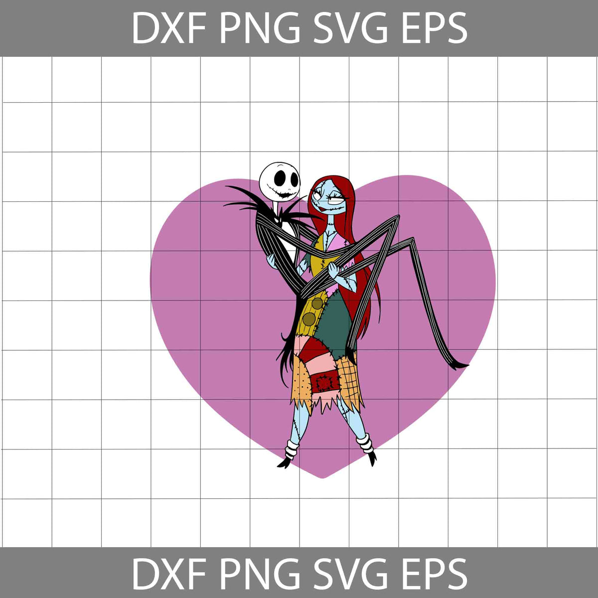 Jack And Sally Svg, Tim Burton Svg, Couple Halloween Svg, Halloween Svg ...