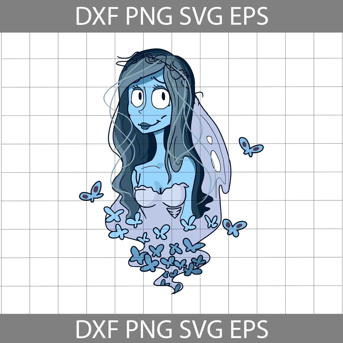 Ghost Girl Svg, Halloween Svg, cricut File, Clipart, Svg, Png, Eps, Dxf ...