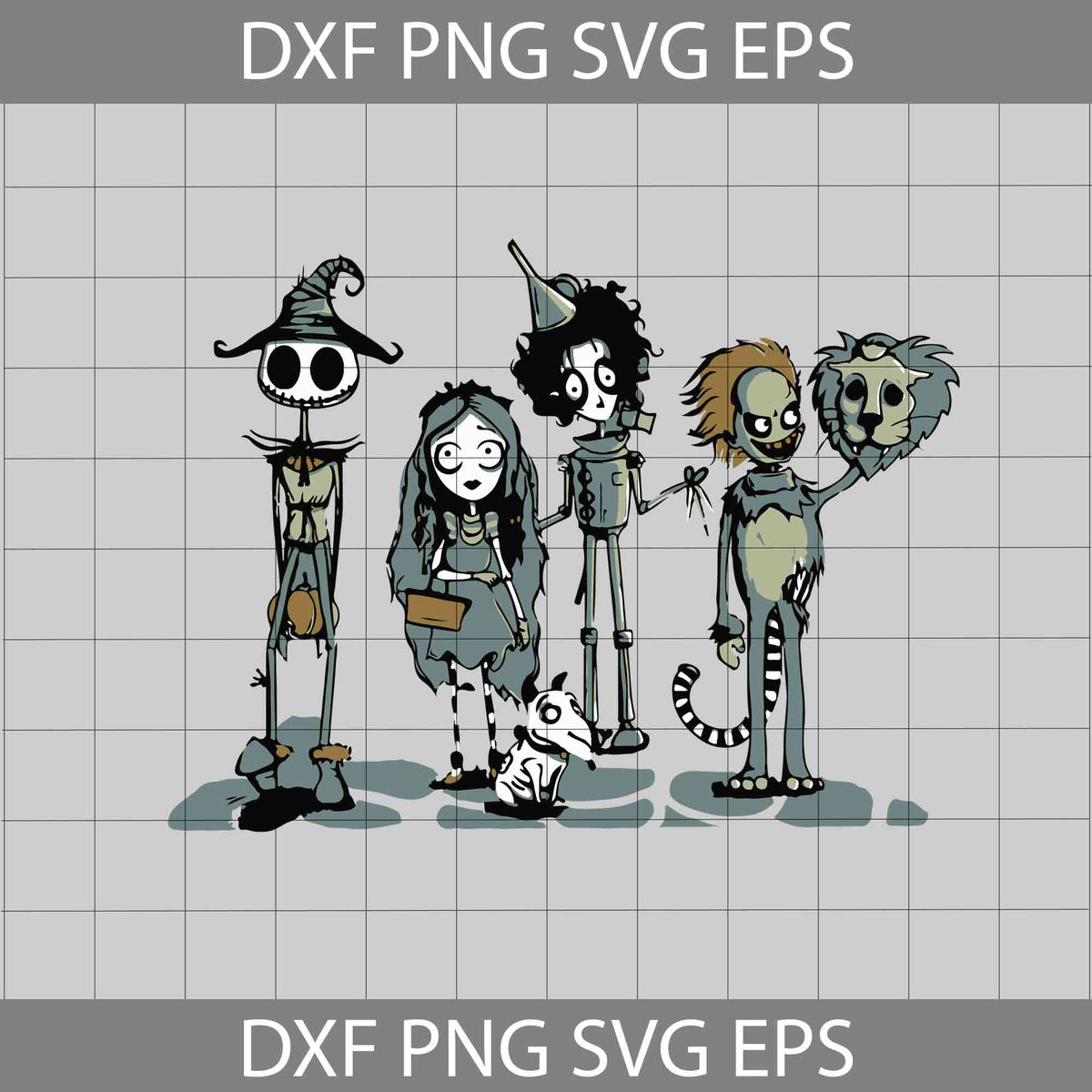 Jack SVg, Tim Burton SVg, Halloween Svg, Halloween Gift Svg, Cricut ...