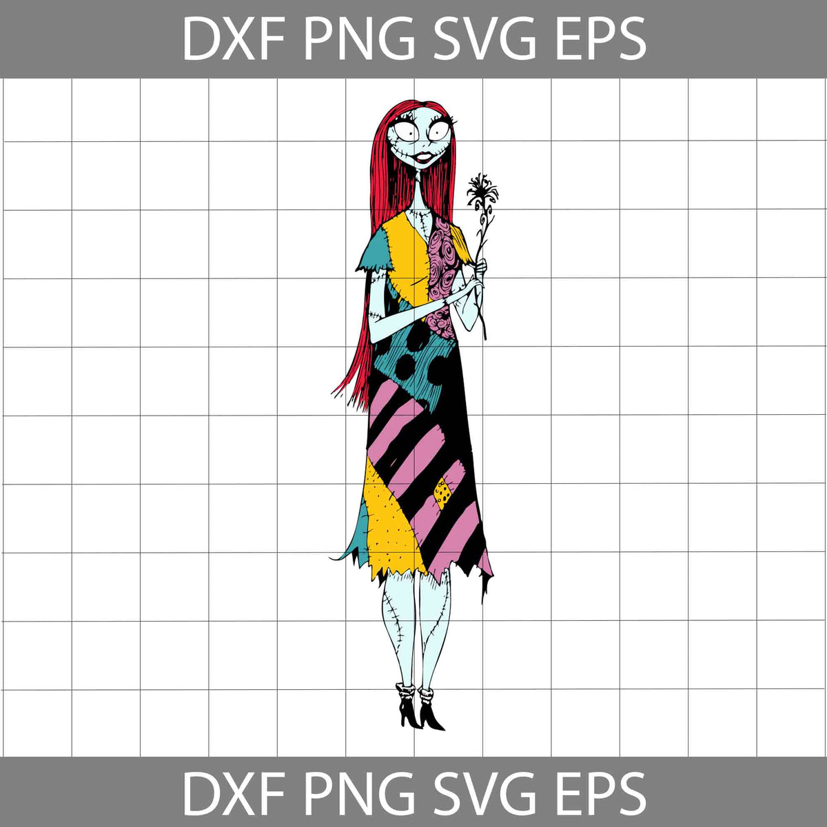 Sally Svg, Tim Burton Svg, Halloween Svg, Halloween Gift Svg, Cricut ...